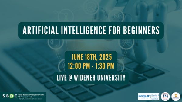 Artificial Intelligence for Beginners - Widener SBDC